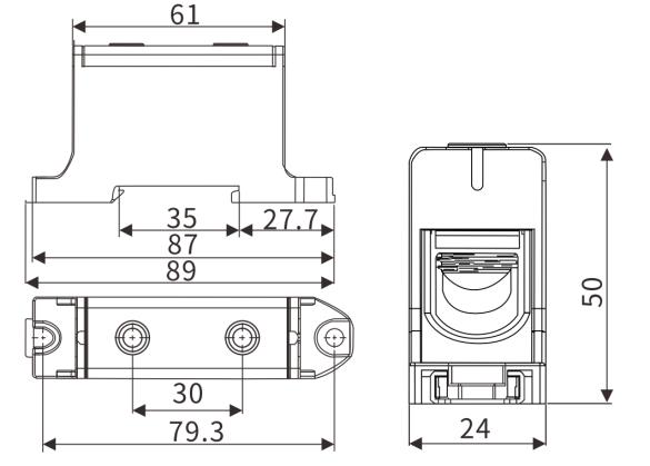 JHT5-95 Tapping terminal Block Al/Cu - JINH