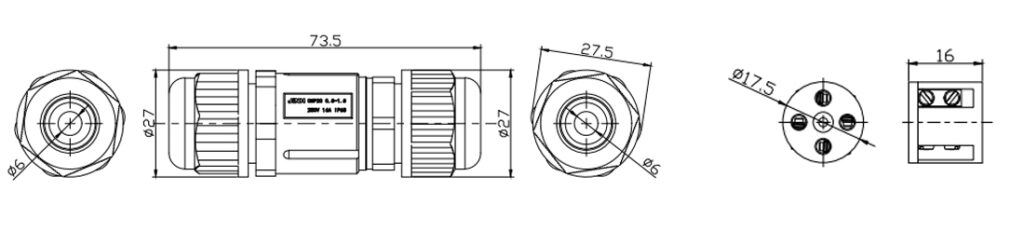 CNP-20 Underground Waterproof Wire Connectors - JINH