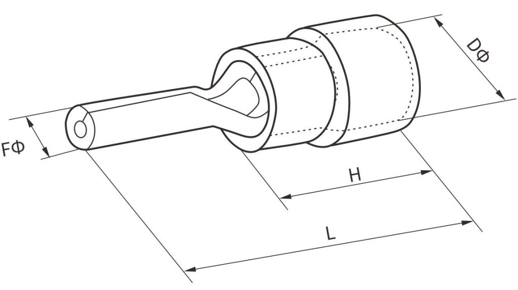 Insulated Pin Terminals - JINH