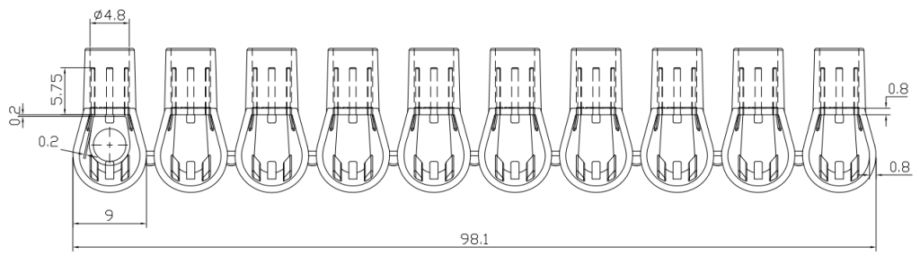 JH-2.5 End Terminal Block - JINH