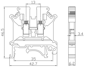 UK5N Universal Terminal Block - JINH