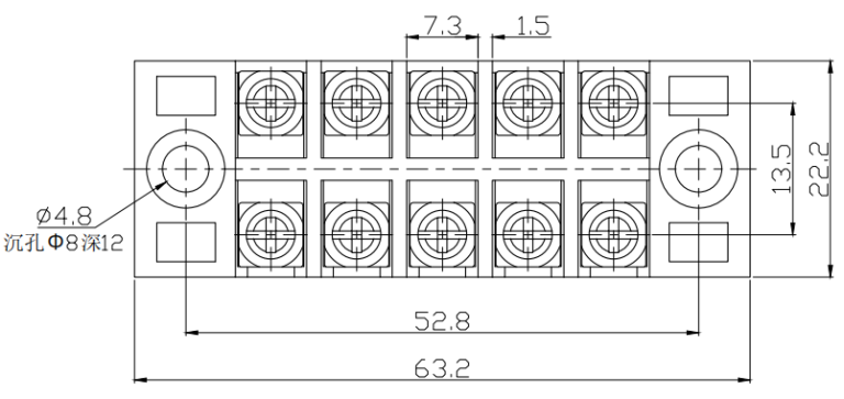 TB-1505 Barrier Terminal Block - JINH