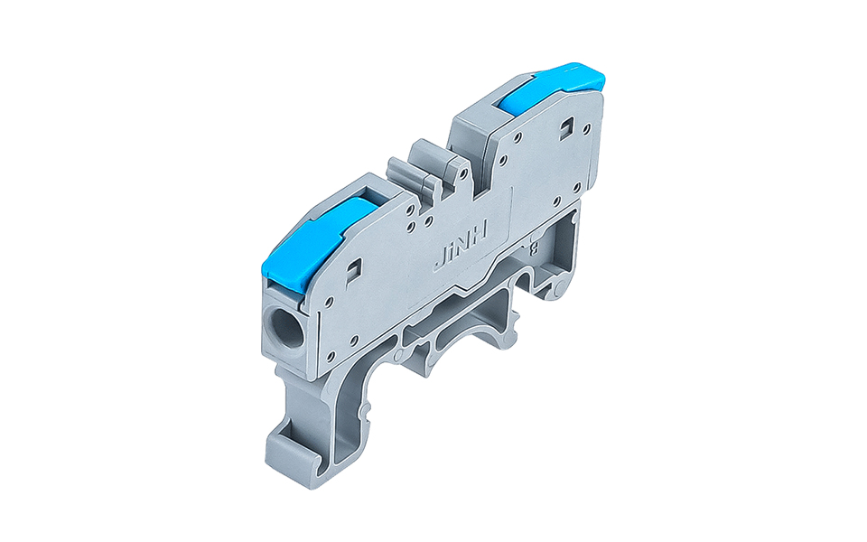 CMK-420-4 Din Rail Lever Spring Connector - JINH