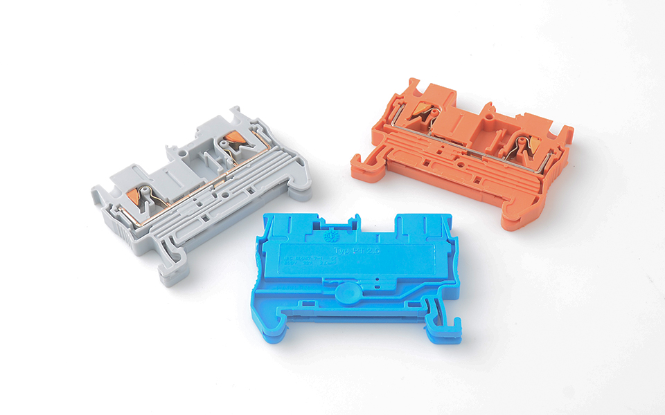 How to insert wire into push in terminal block - JINH